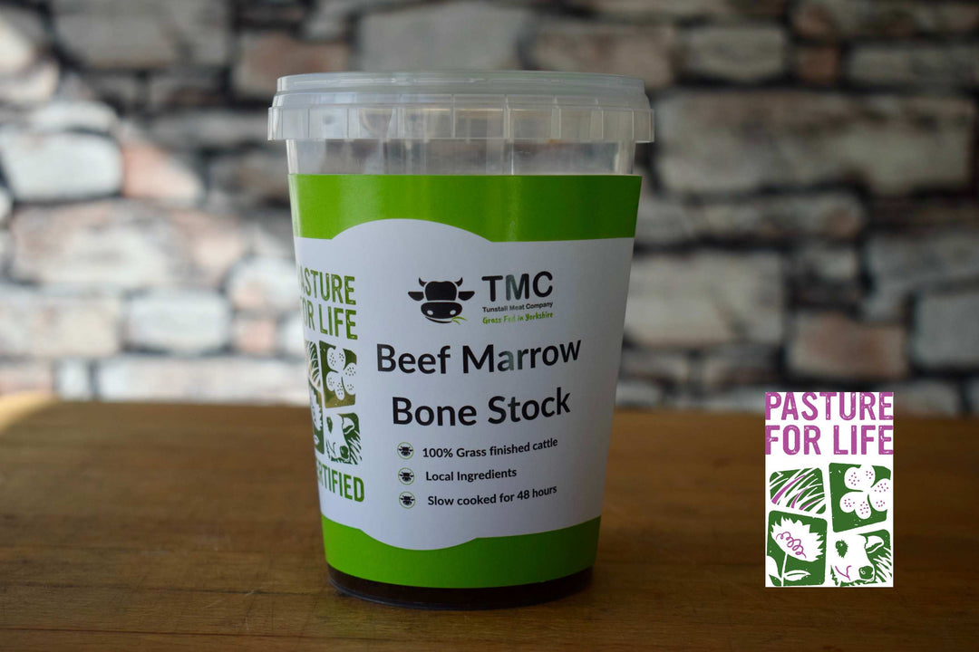 Beef Marrow Bone Stock (Beef Broth) – Tunstall Meat Company